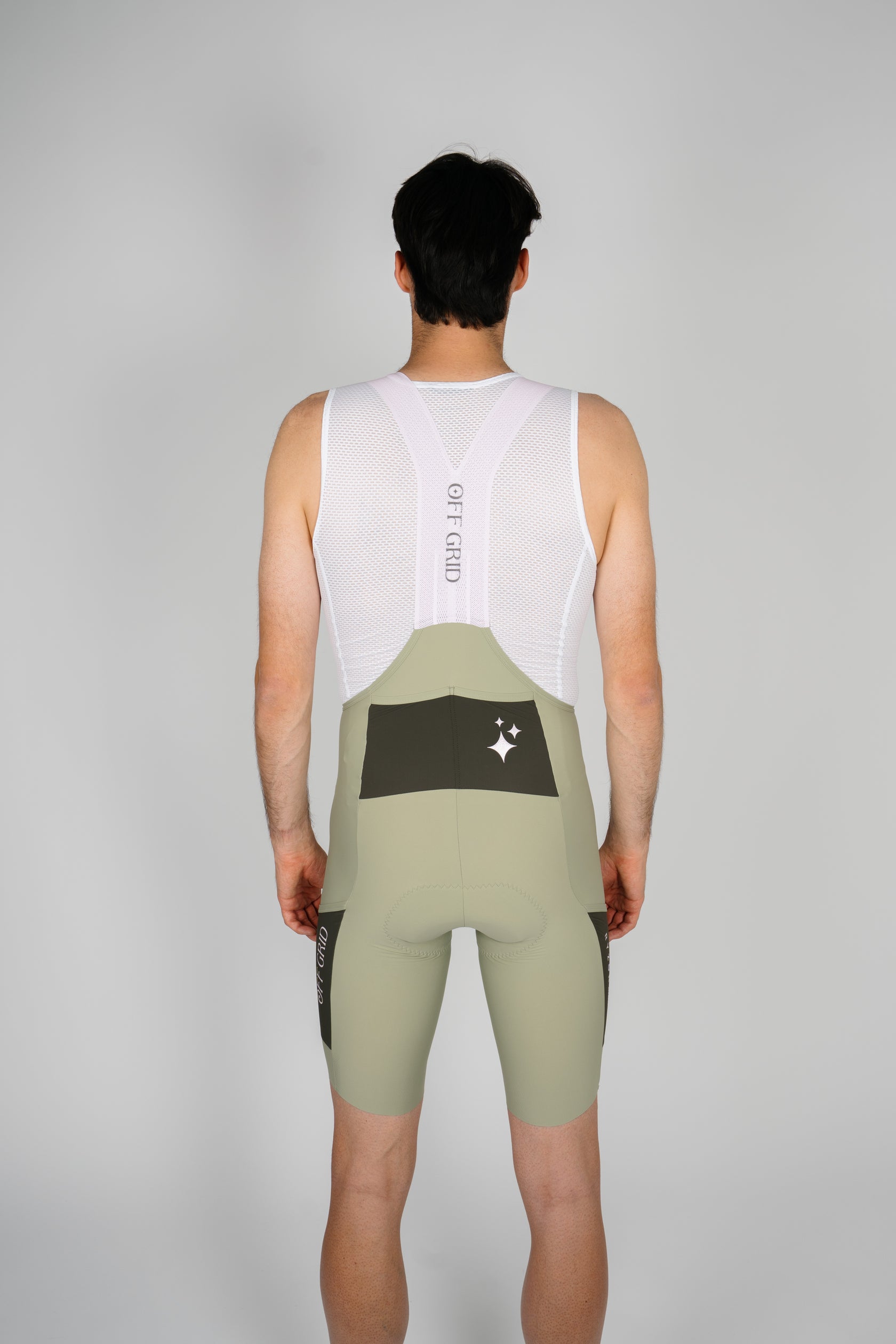 Off Grid Cycling Cargo Bib Shorts Men 2nd Generation - RYZON